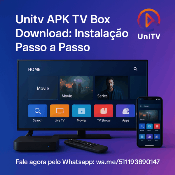 Unitv APK TV Box Download: Instalação Passo a Passo - UNITV PRO RECARGA ...